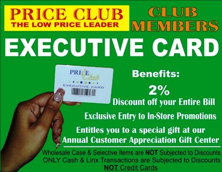 Price Club - Products and Services